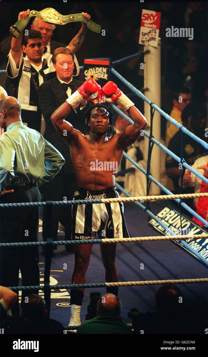 BOXING - NIGEL BENN V SUGAR BOY MALINGA Stock Photo - Alamy