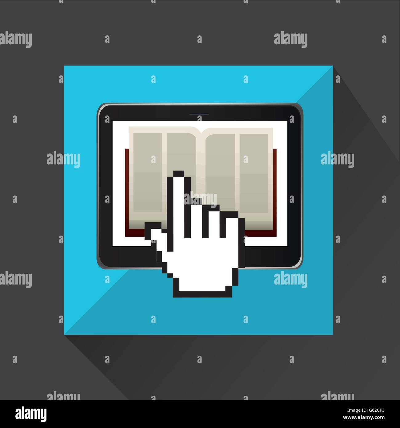 electronic book design Stock Vector Image & Art - Alamy