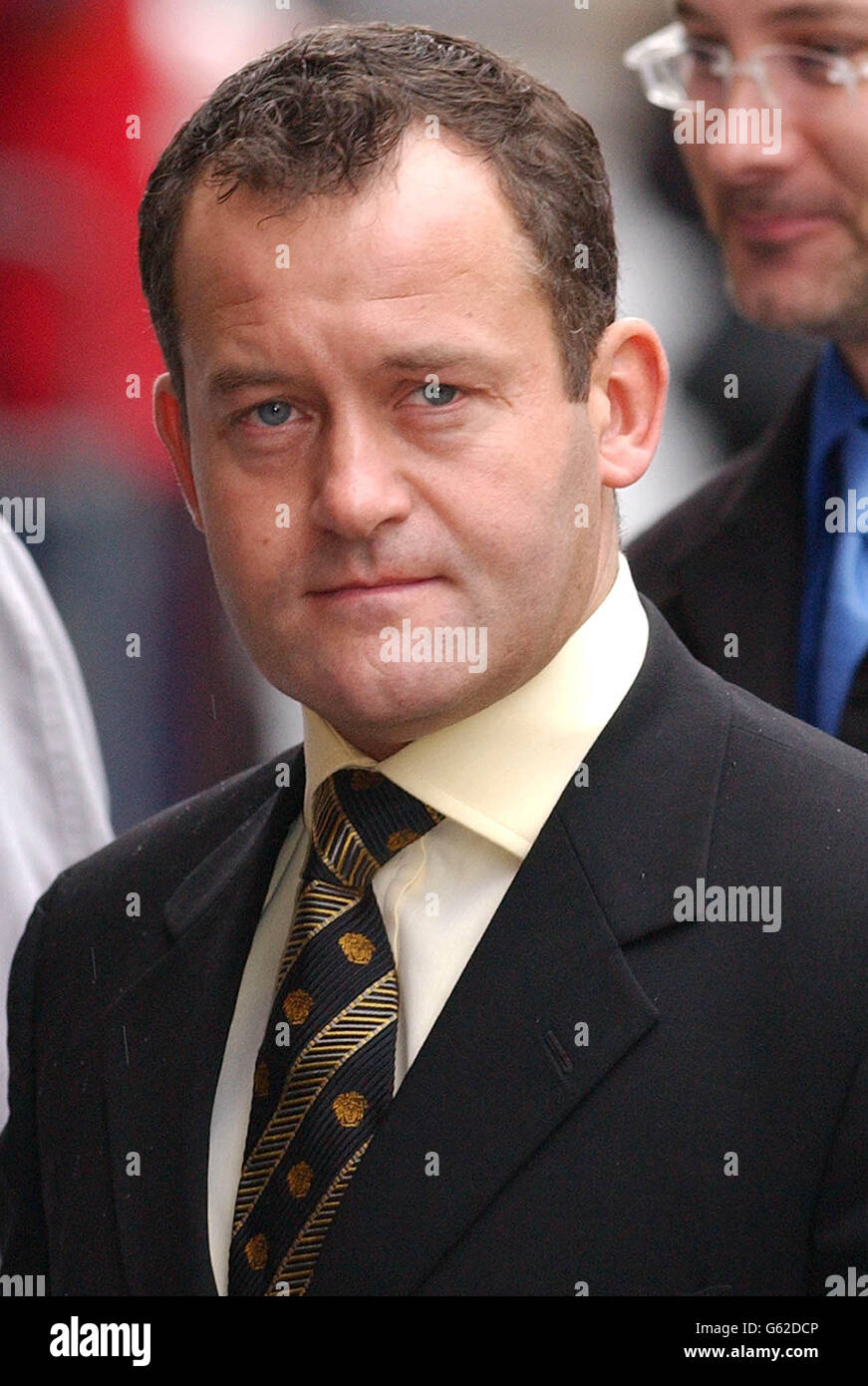 Butler to the late Princess of Wales, Paul Burrell, arrives at the Old ...