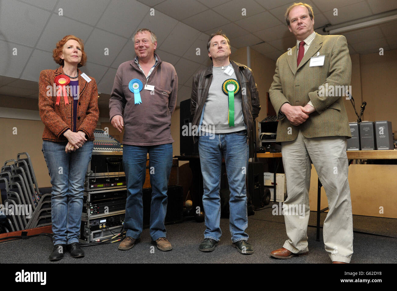 Left to right labour candidate janet royall hi-res stock photography ...
