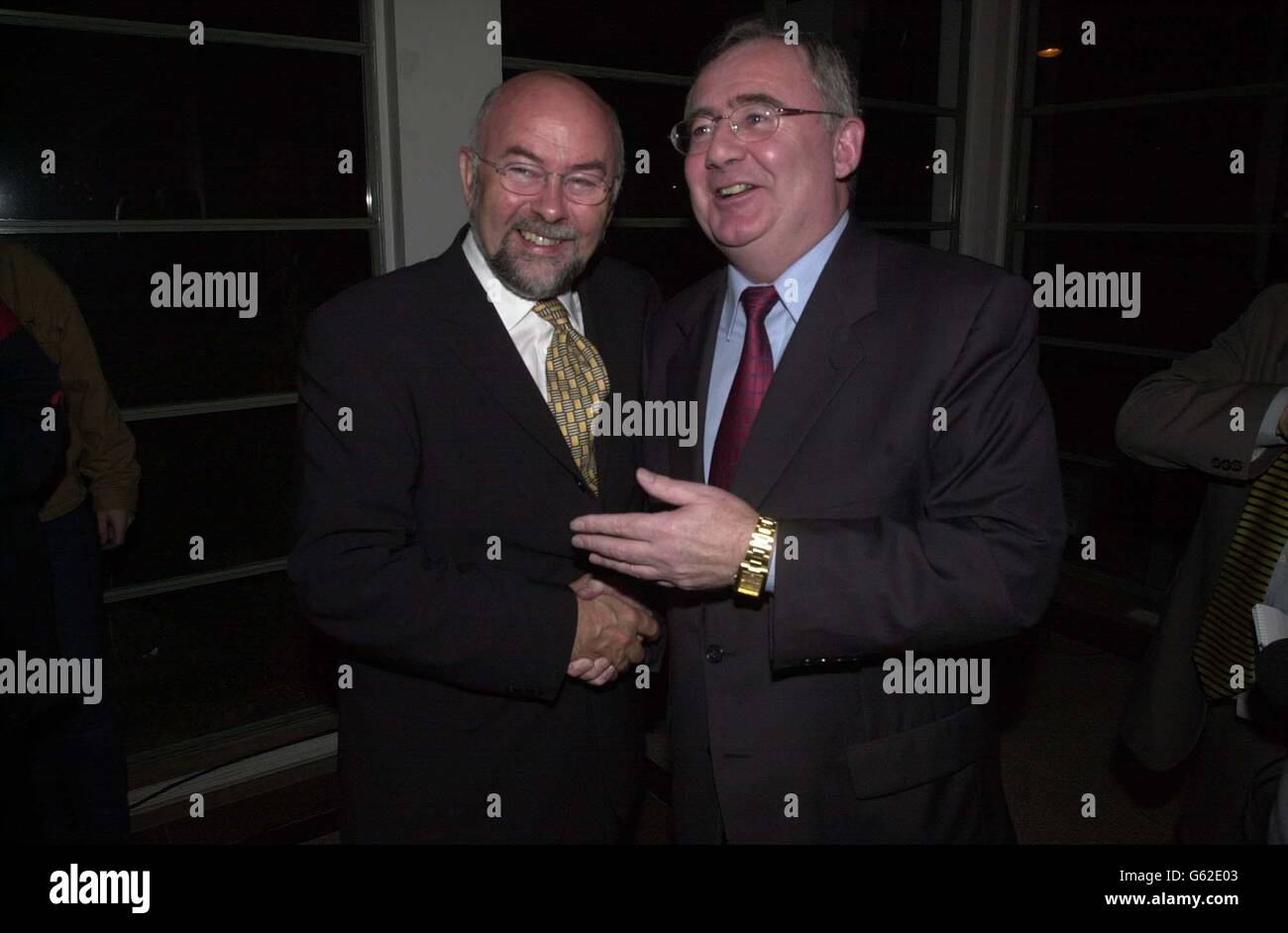 Irish Labour leader Rabbitte Stock Photo - Alamy