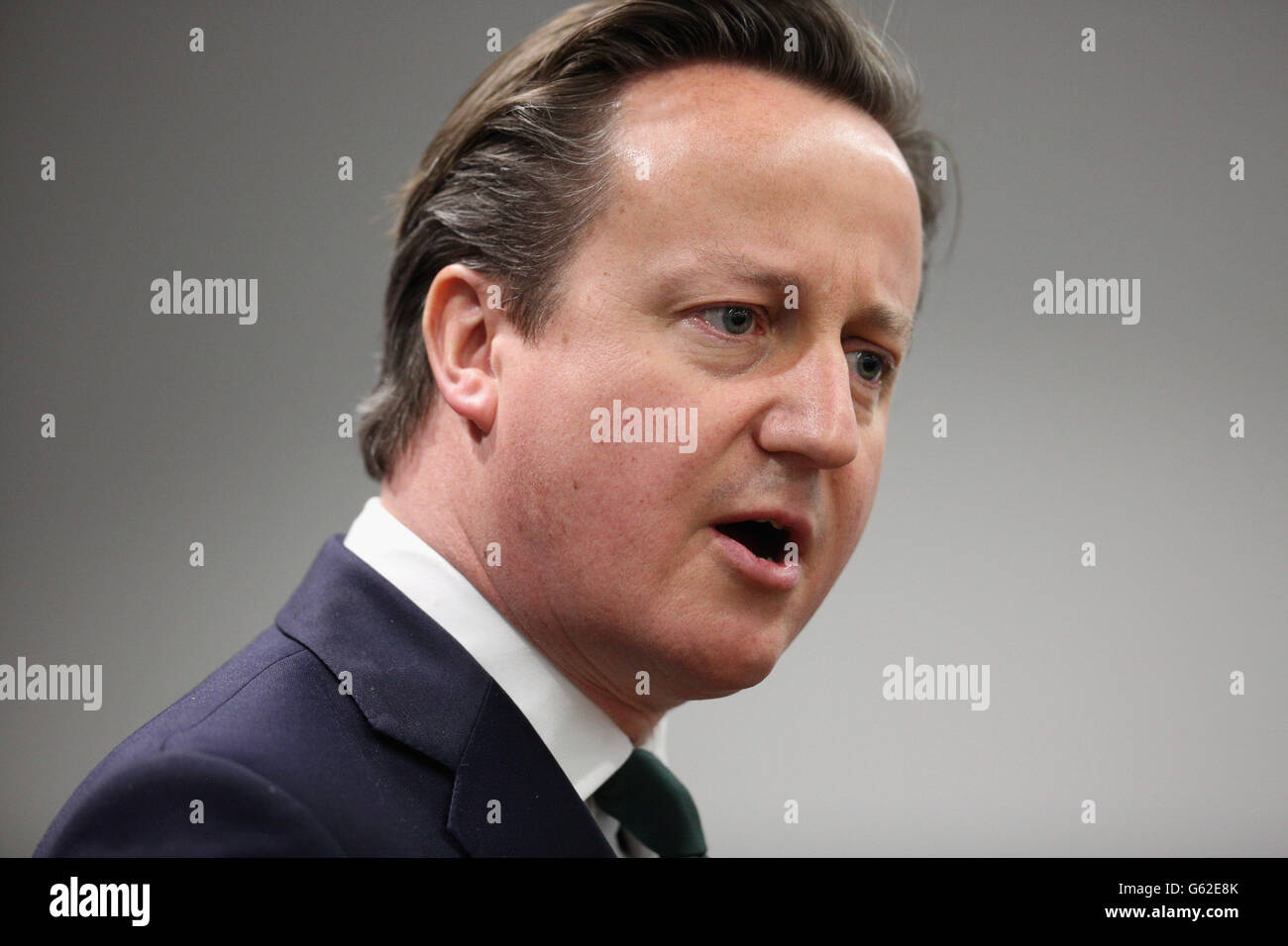 David Cameron Visiting Oxford University Stock Photo - Alamy