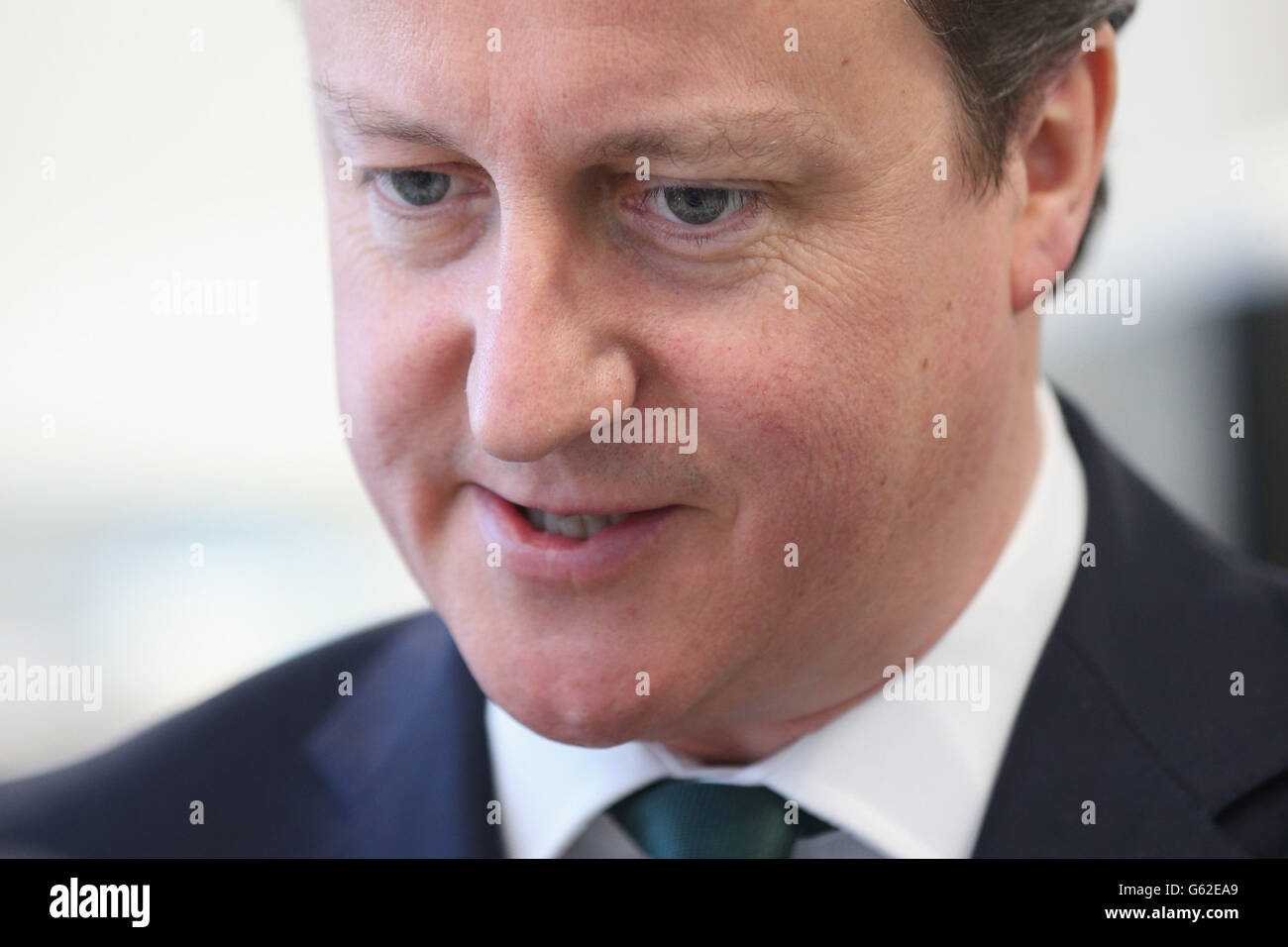 David Cameron Visiting Oxford University Stock Photo - Alamy