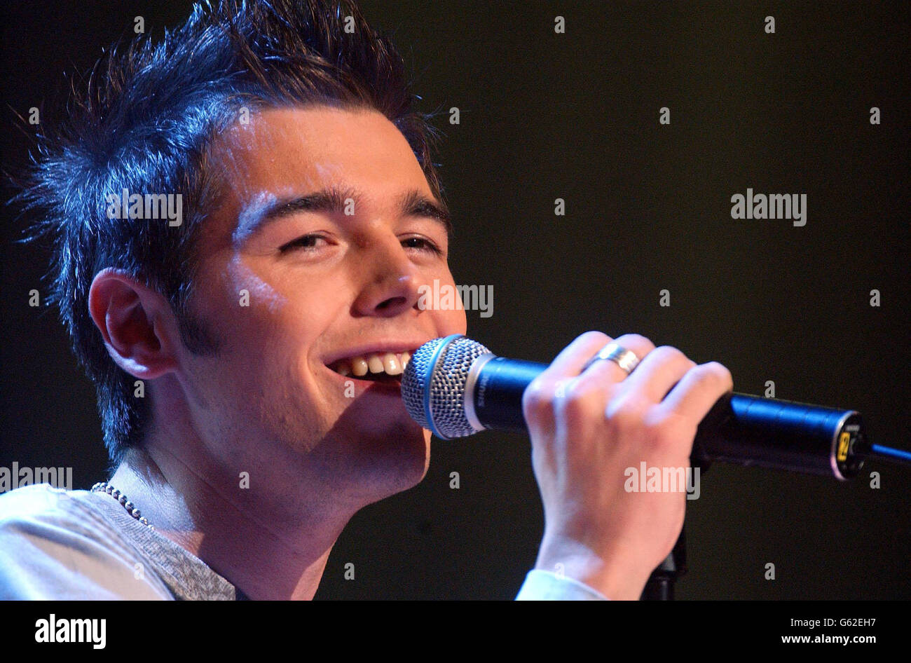 David Sneddon Fame Academy Stock Photo - Alamy
