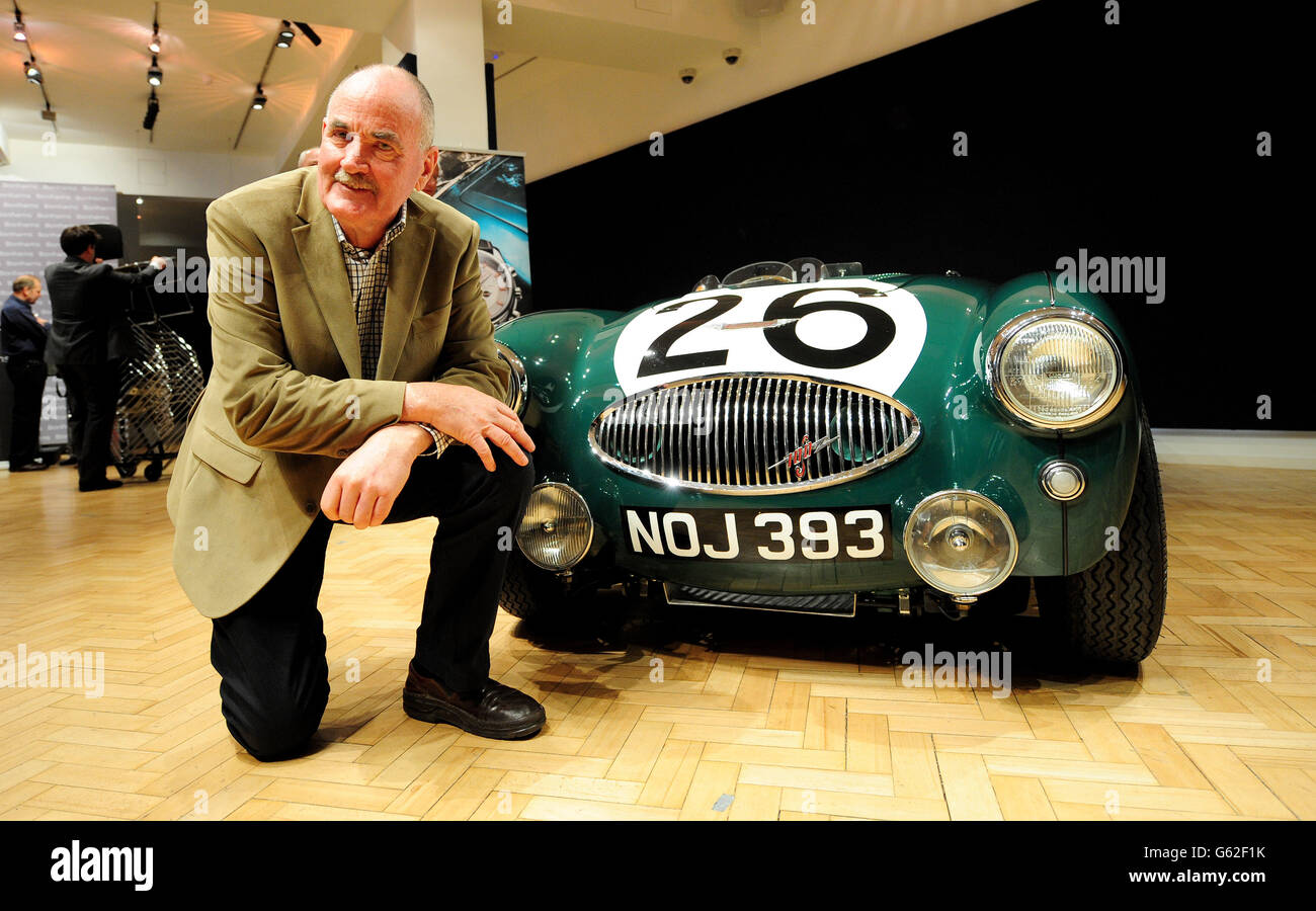 Steve Pike, of Marsh Classic Restorations with the fully restored 1953 ...