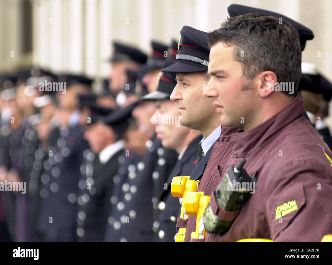 LFB HQ - 9/11 1st Anniversary Stock Photo - Alamy