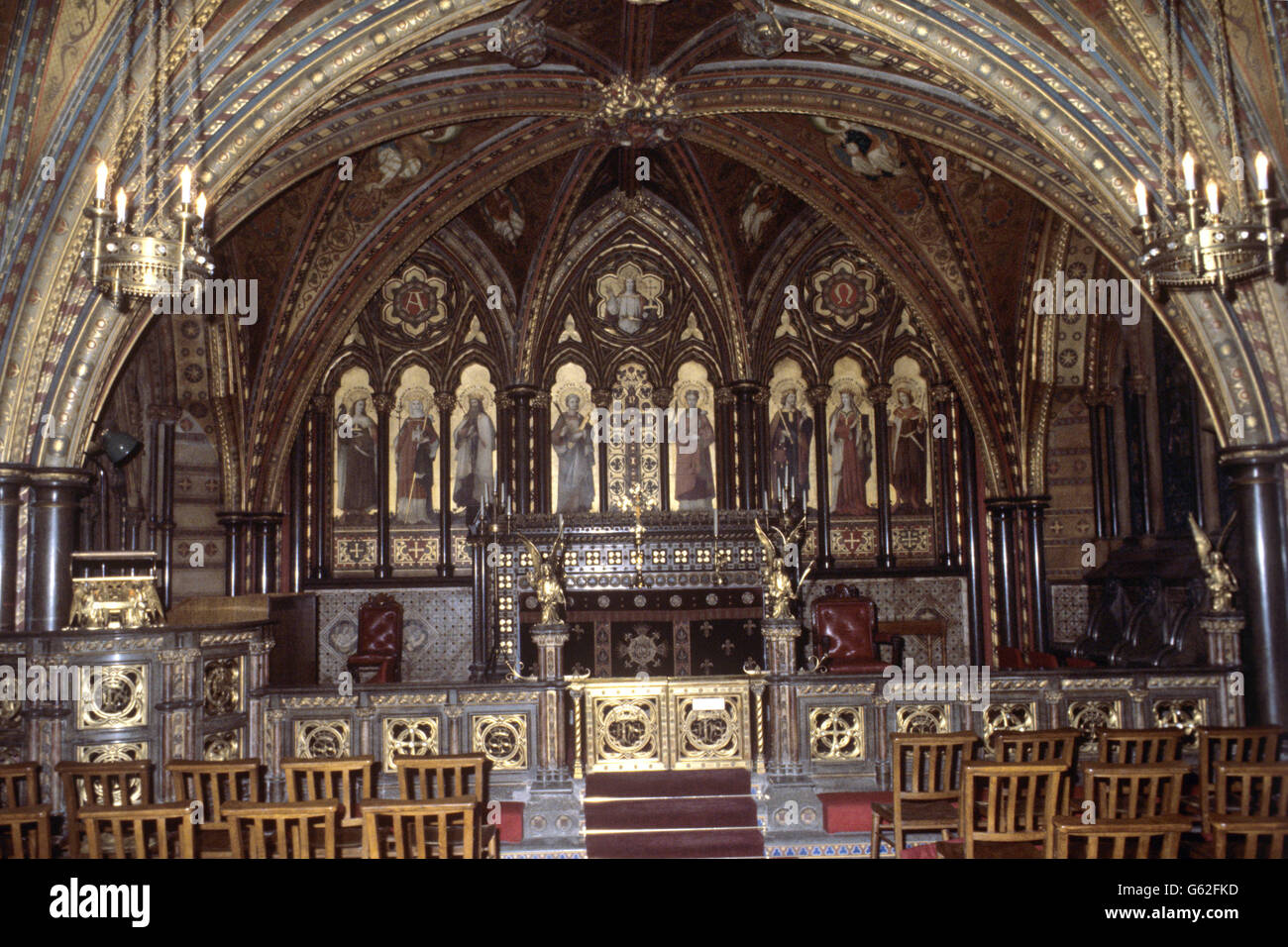 The Chapel of St Mary Undercroft, The Crypt Chapel, of the House of ...