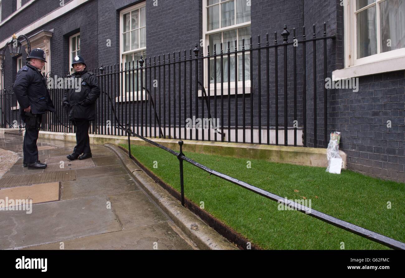 Baroness Thatcher death Stock Photo - Alamy
