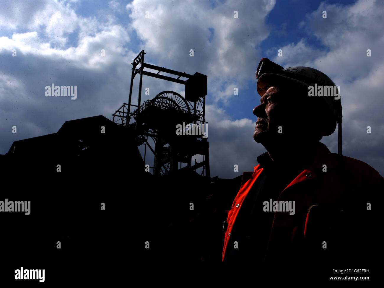 John Kane former miner and now guide, at the National Mining Museum for ...