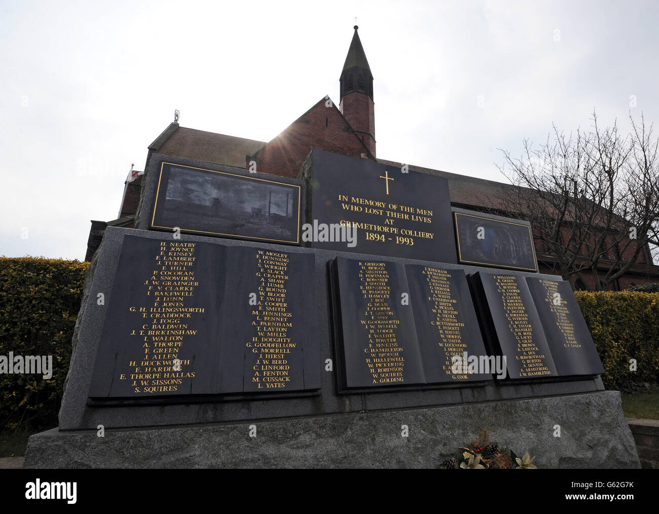 Hatfield Main Colliery Stock Photo - Alamy