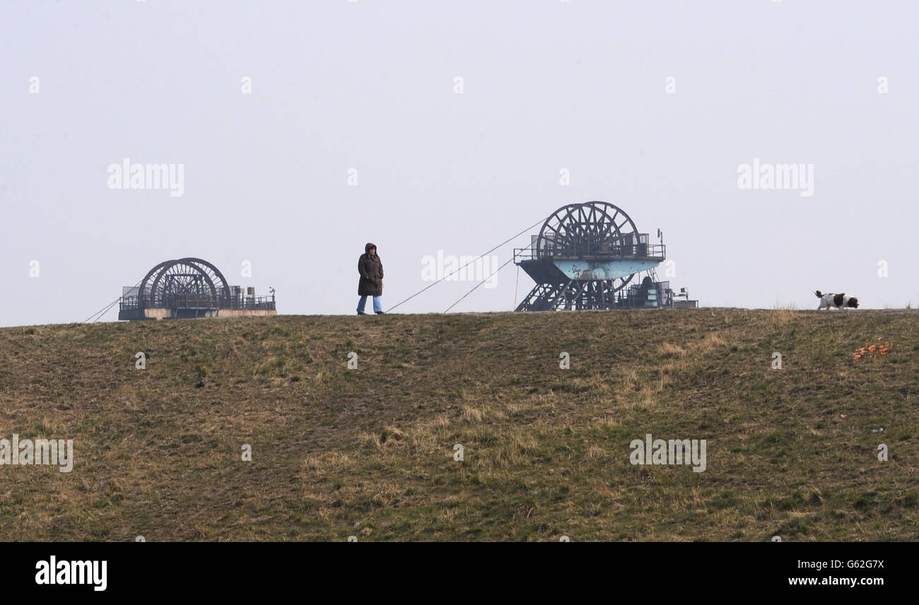 Hatfield Main Colliery Stock Photo - Alamy