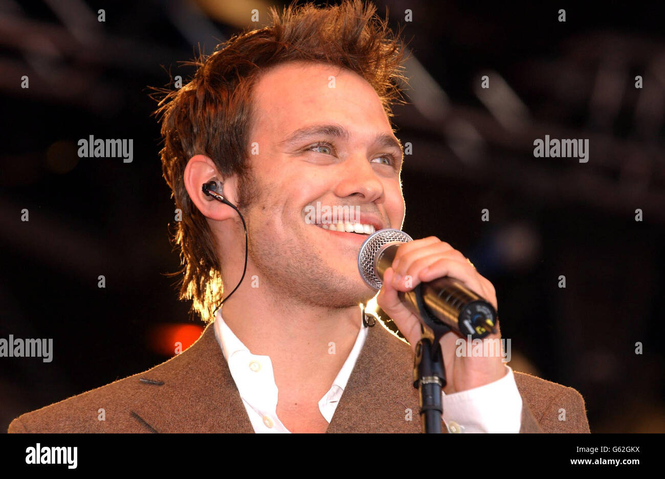 Will Young perform on stage during the CBBC Prom in the Park, Hyde park ...