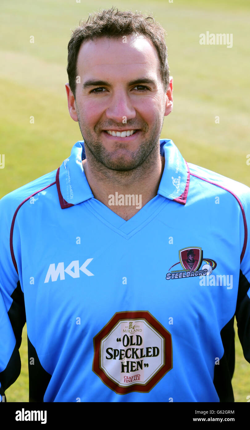 Cricket - Northamptonshire CCC 2013 Photocall - County Ground Stock ...
