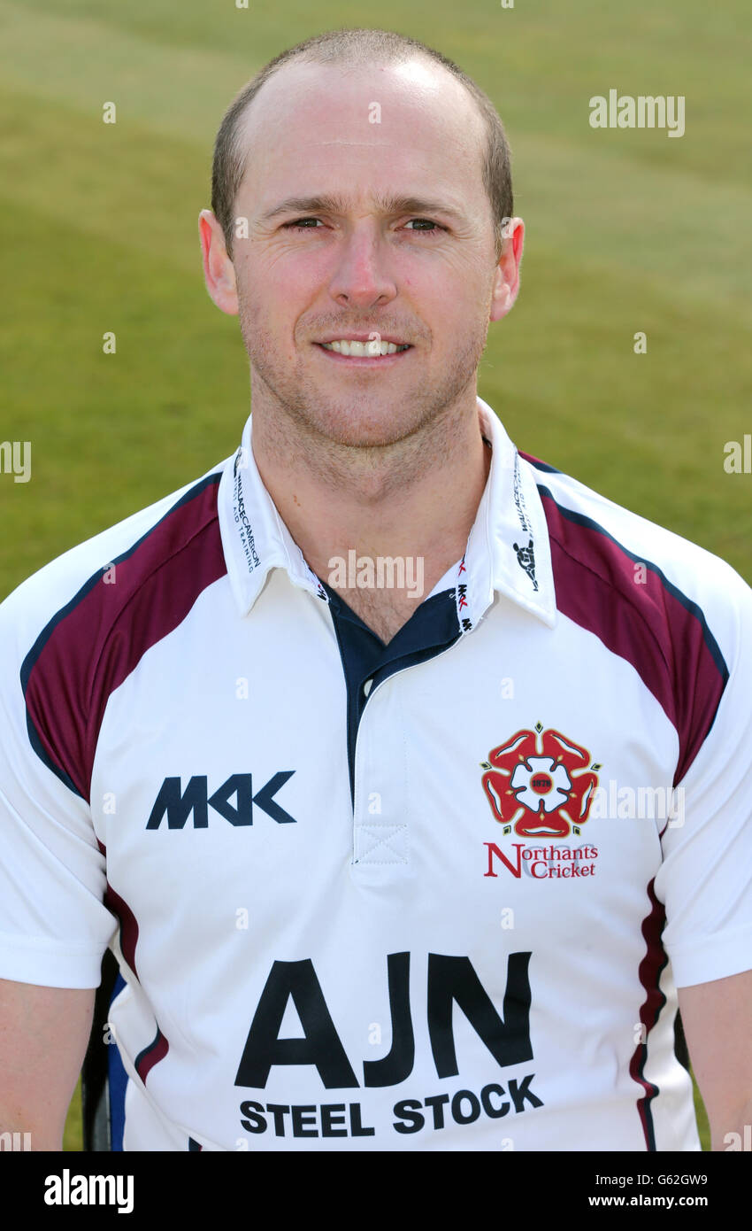 Cricket - Northamptonshire CCC 2013 Photocall - County Ground Stock ...