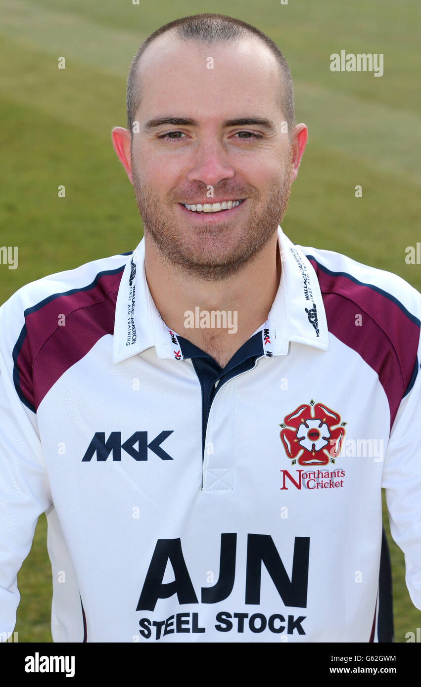 Cricket northamptonshire ccc 2013 photocall hi-res stock photography ...