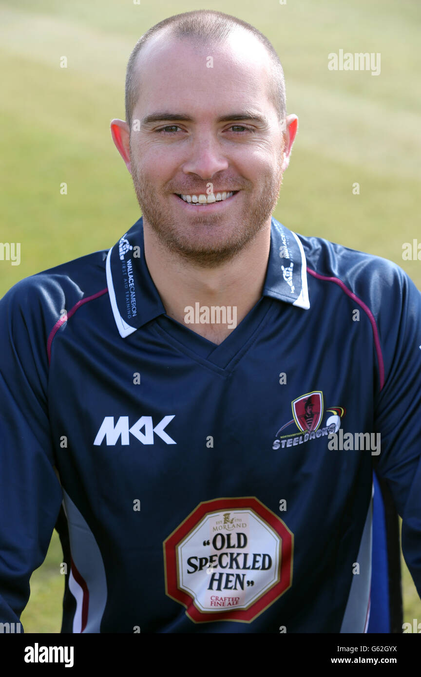 Cricket - Northamptonshire CCC 2013 Photocall - County Ground Stock ...