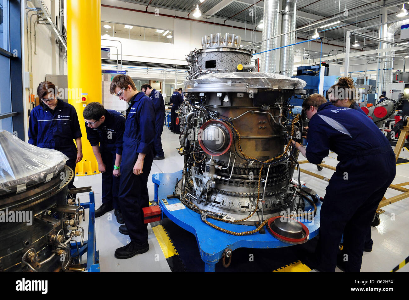 Rolls Royce Learning and Career Development Centre - Derby Stock Photo ...