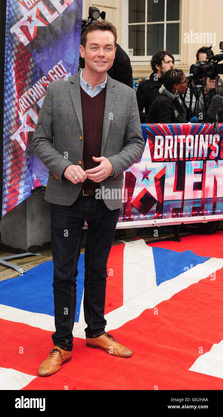 Britain's Got Talent 2013 Launch - London. Stephen Mulhern arrives at a ...