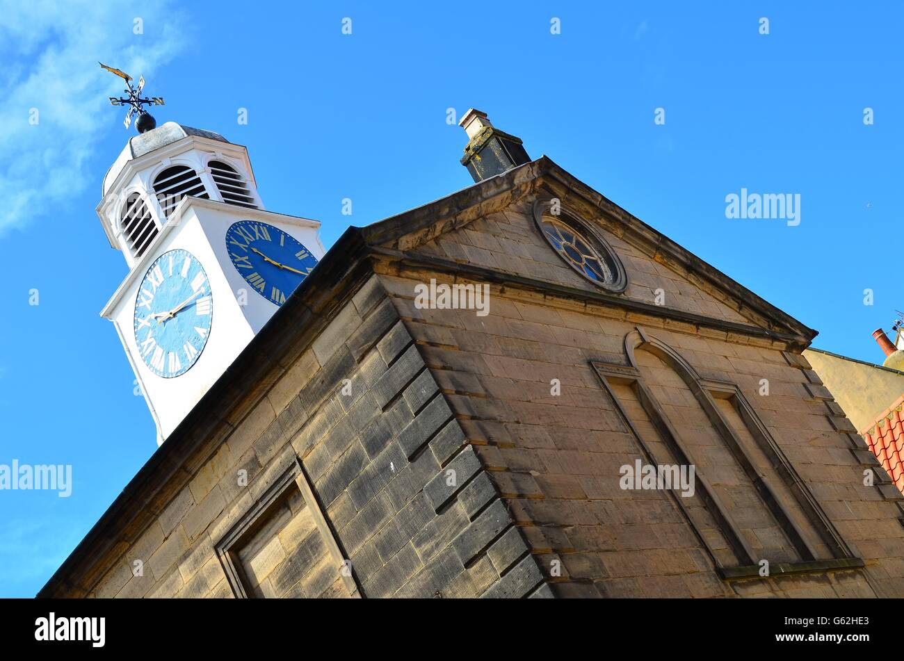 Whitby clock tower hi-res stock photography and images - Alamy