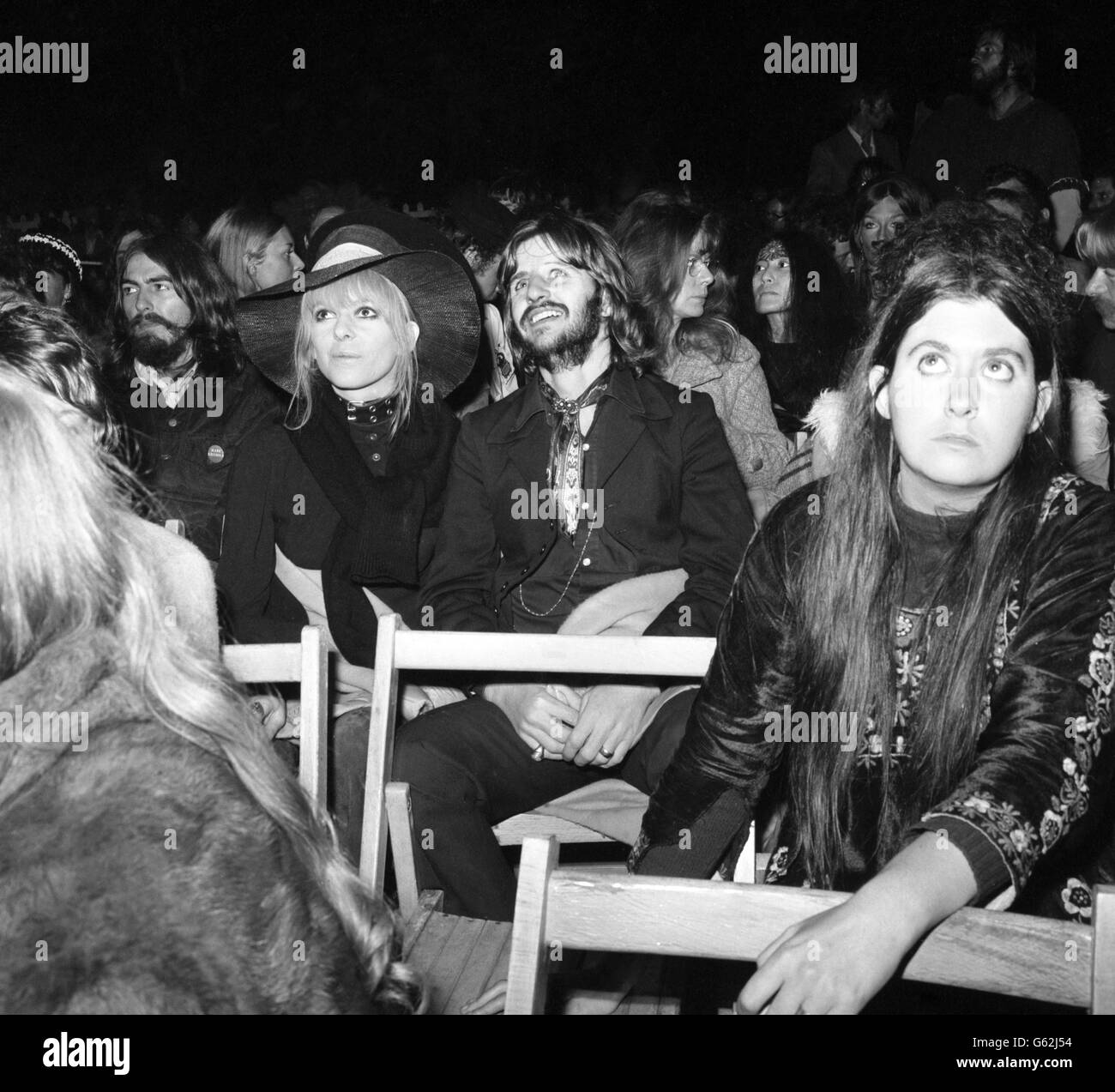 Crowd concert background Black and White Stock Photos & Images - Alamy