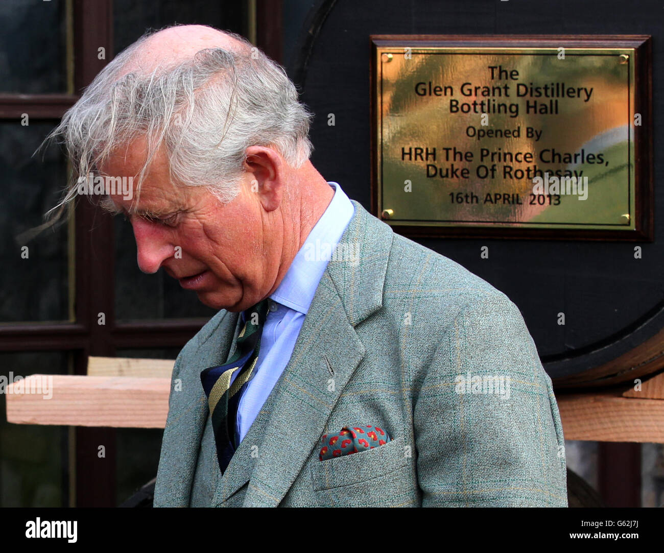Prince Charles visit to Scotland Stock Photo - Alamy
