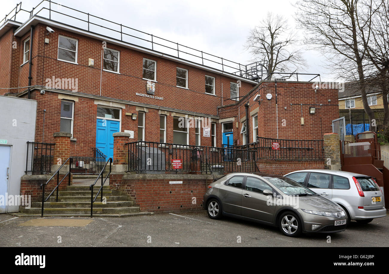 A general view of Dartford Magistrates Court in Dartford, Kent.. A ...