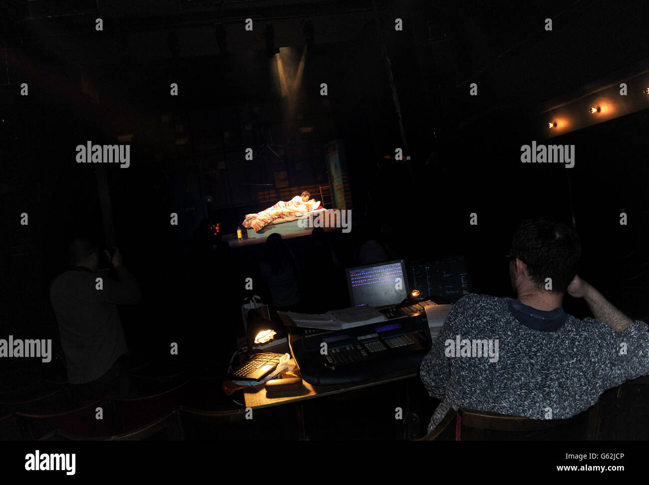 Danny-Boy Hatchard (Ste) and Jake Davies (Jamie) perform during a photo ...