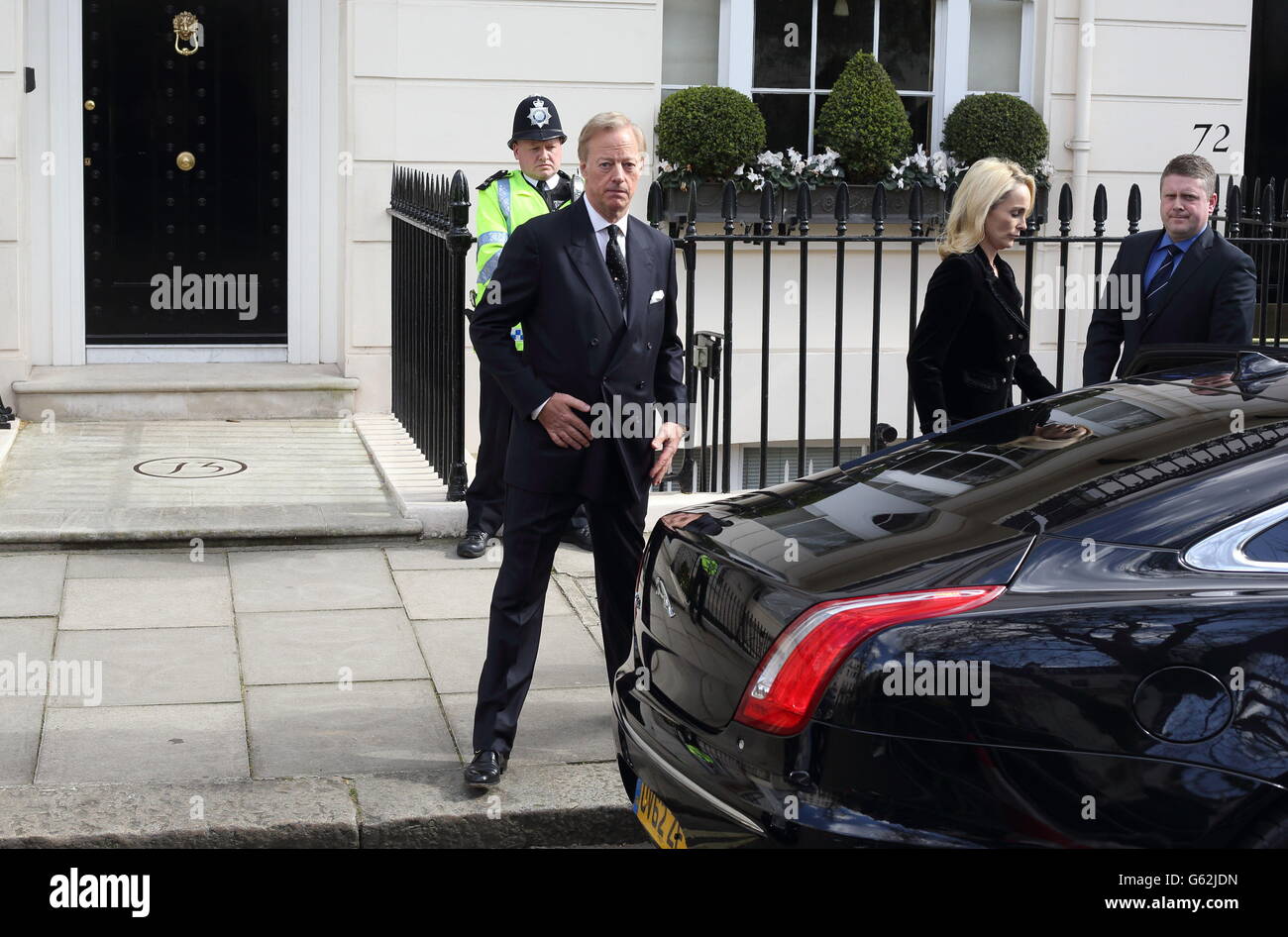 Baroness Thatcher death Stock Photo - Alamy