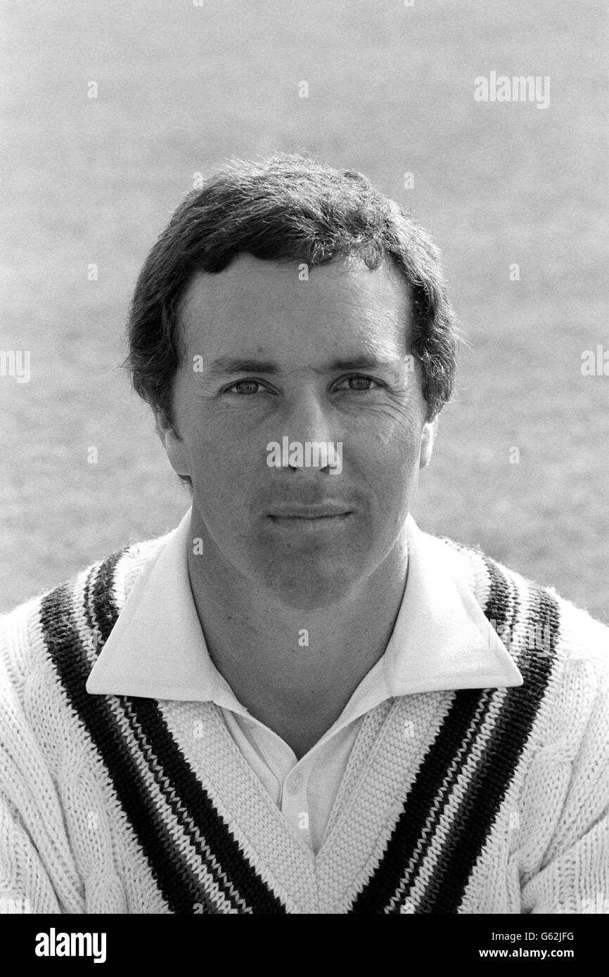 Cricket gloucestershire cricket club photocall Black and White Stock ...