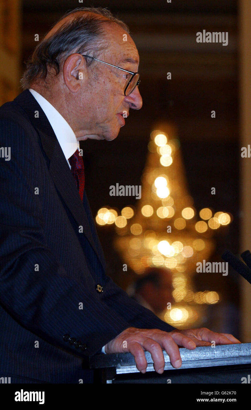 Dr Alan Greenspan Stock Photo - Alamy