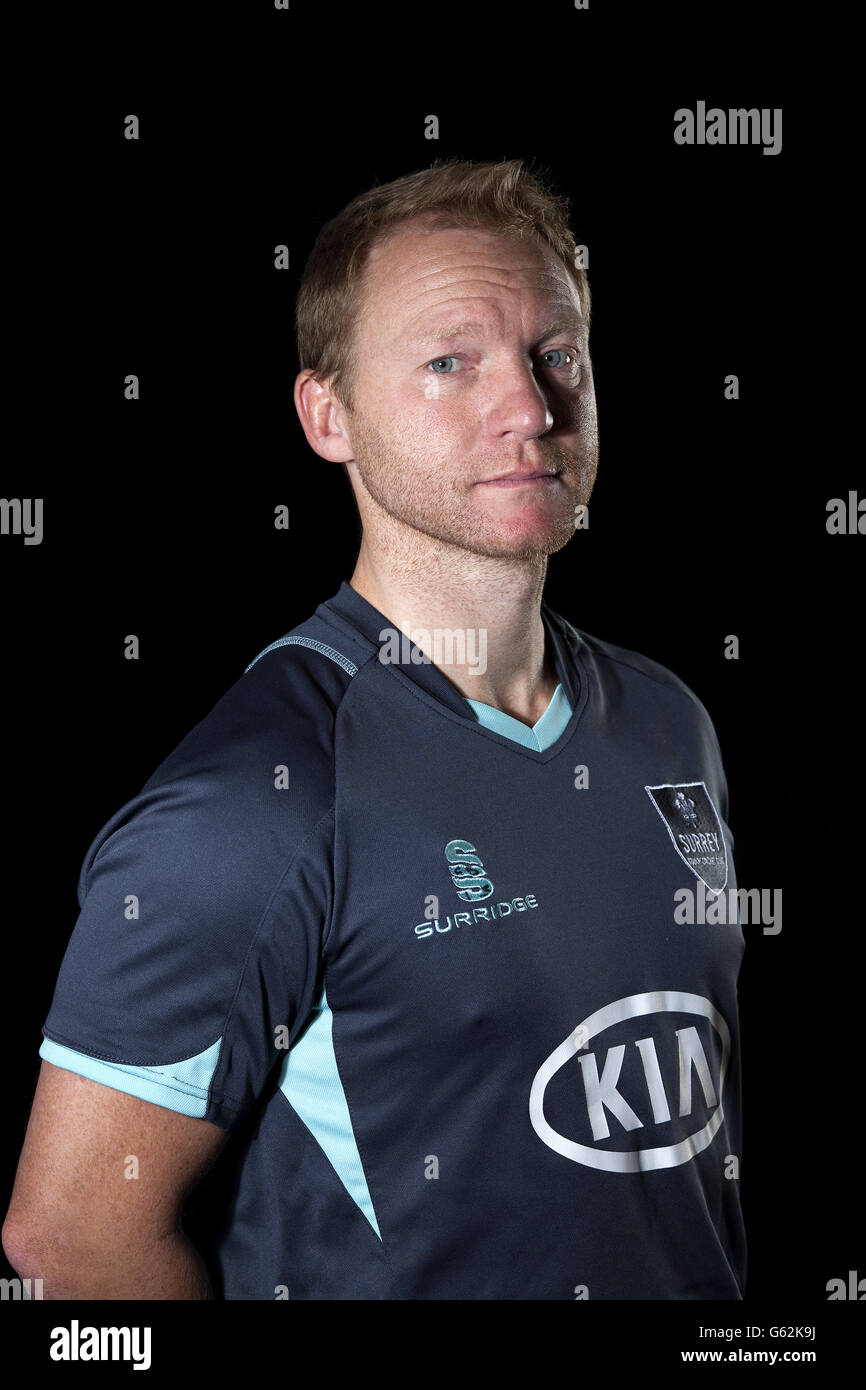Cricket - Surrey CCC Photocall - Kia Oval Stock Photo - Alamy