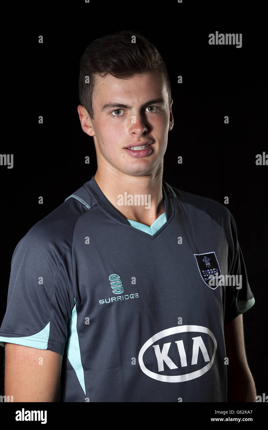 Cricket - Surrey CCC Photocall - Kia Oval. Dominic Sibley, Surrey Stock ...