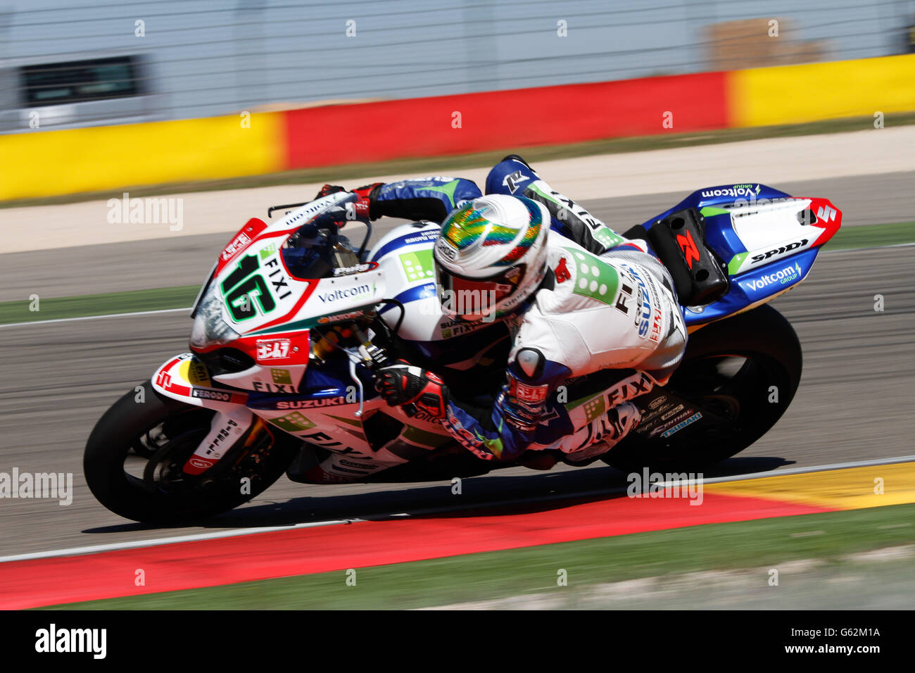 Moto Racing - SuperBike World Championship - Aragon. Jules Cluzel, Fixi ...