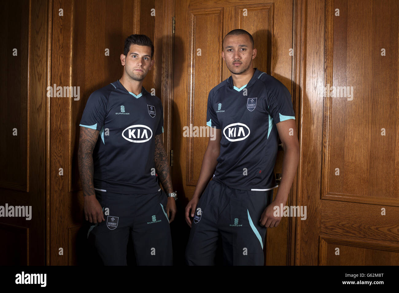 Cricket - Surrey CCC Photocall - Kia Oval Stock Photo - Alamy