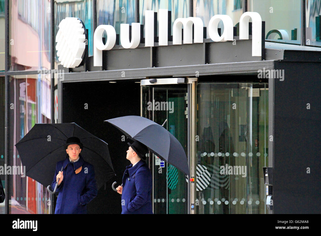 Concierge at the new Pullman Hotel on Liverpool's waterfront exhibition ...
