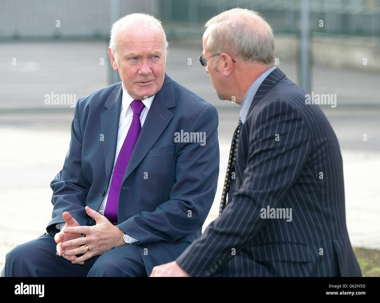 Dr John Reid with Colin Parry Stock Photo - Alamy