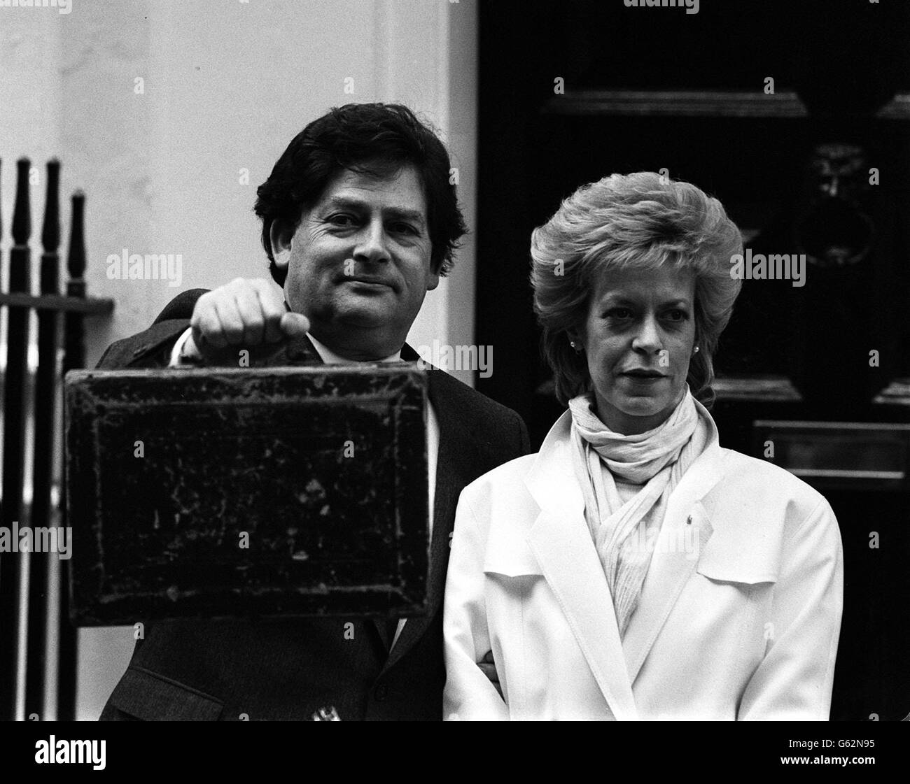 Chancellor nigel lawson wife therese hi-res stock photography and ...