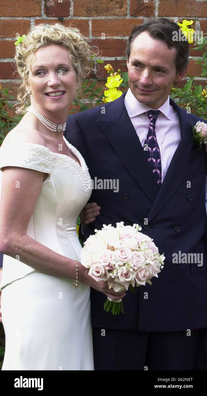 Walter Swinburn marries Alison Palmer Stock Photo - Alamy