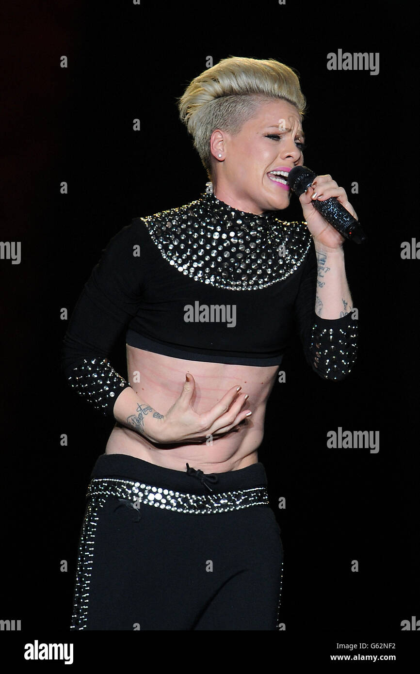 Pink concert - Birmingham Stock Photo - Alamy