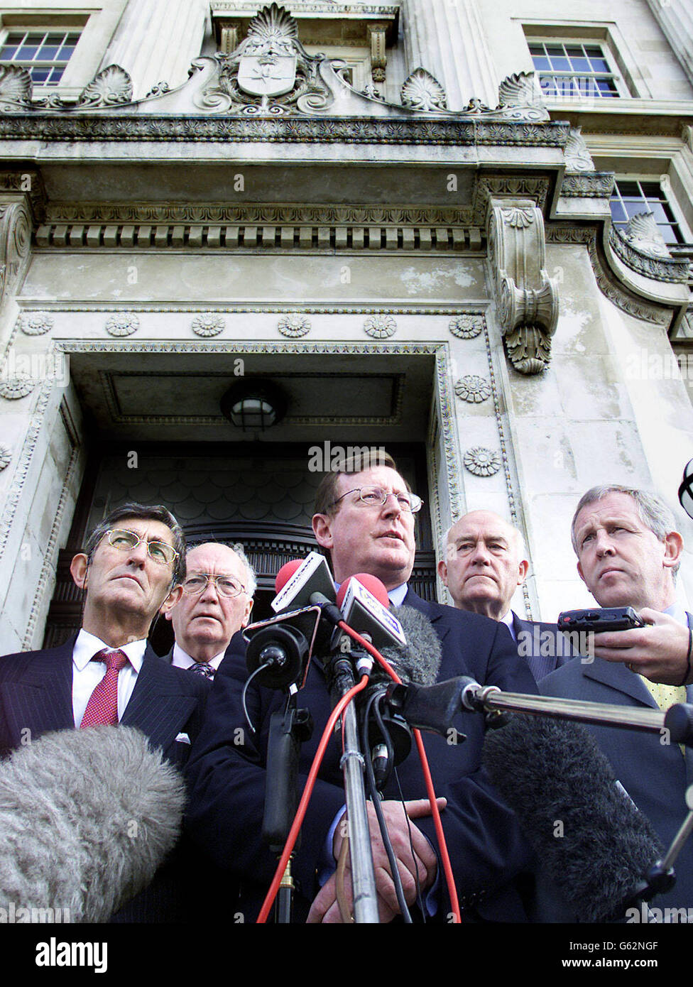 David Trimble - Stormont Stock Photo - Alamy