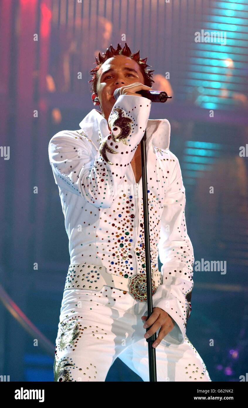 Pop Idol Gareth Gates Stock Photo - Alamy