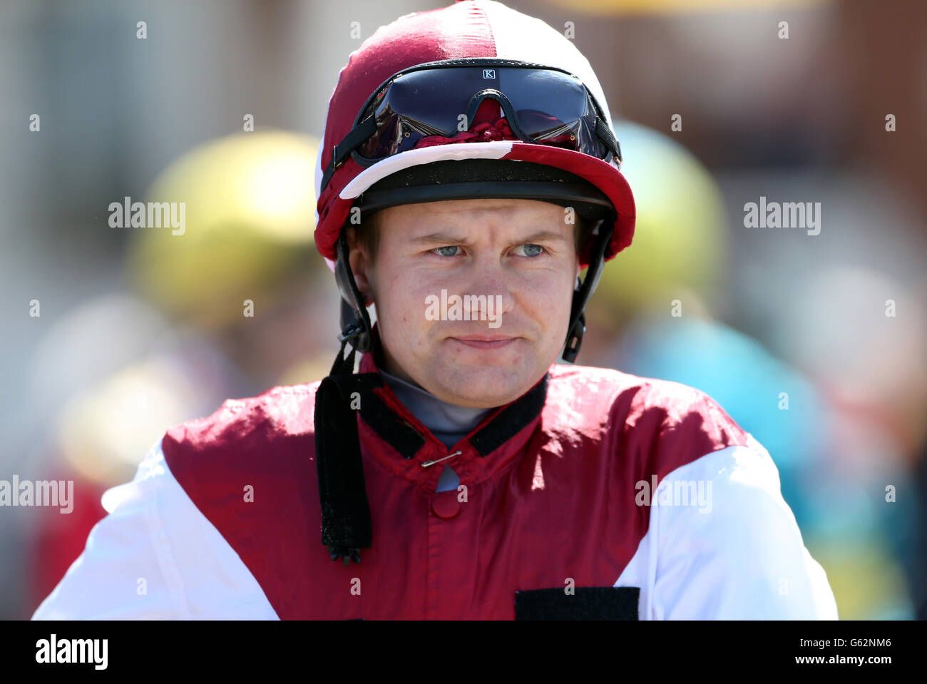 Jockey neil callan newbury racecourse hi-res stock photography and ...