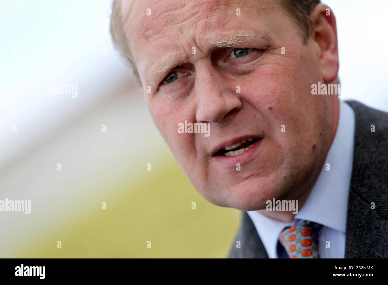 Trainer ed dunlop at newbury racecourse hi-res stock photography and ...