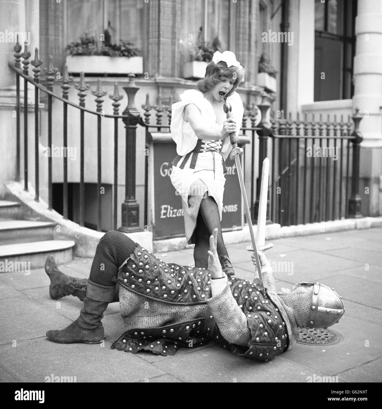 Entertainment - British Jousting Society - Nosher Powell - London Stock ...