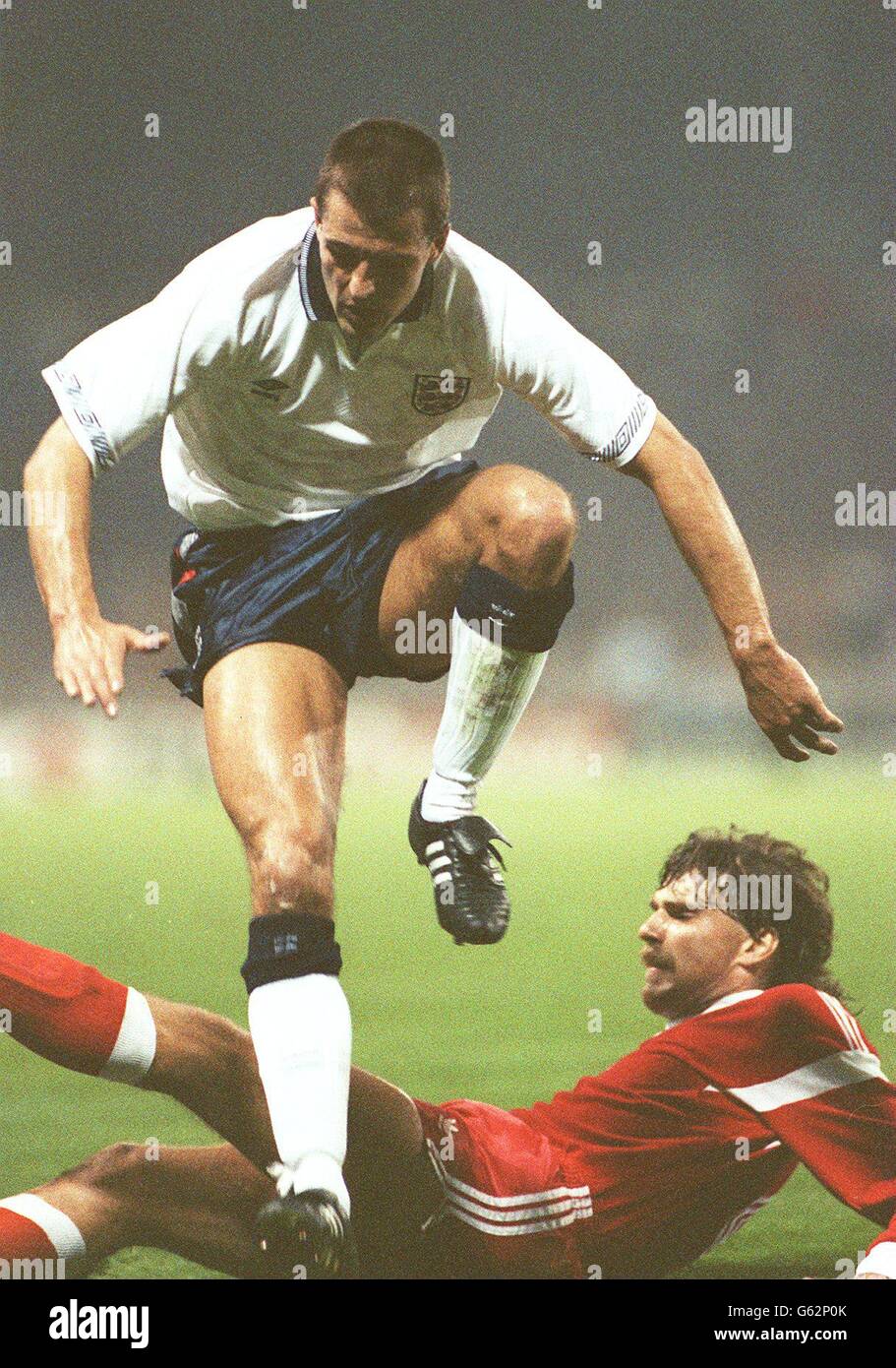 STEVE BULL ENGLAND V POLAND EUROPEAN CHAMPIONSHIPS, QUALIFYING MATCH ...