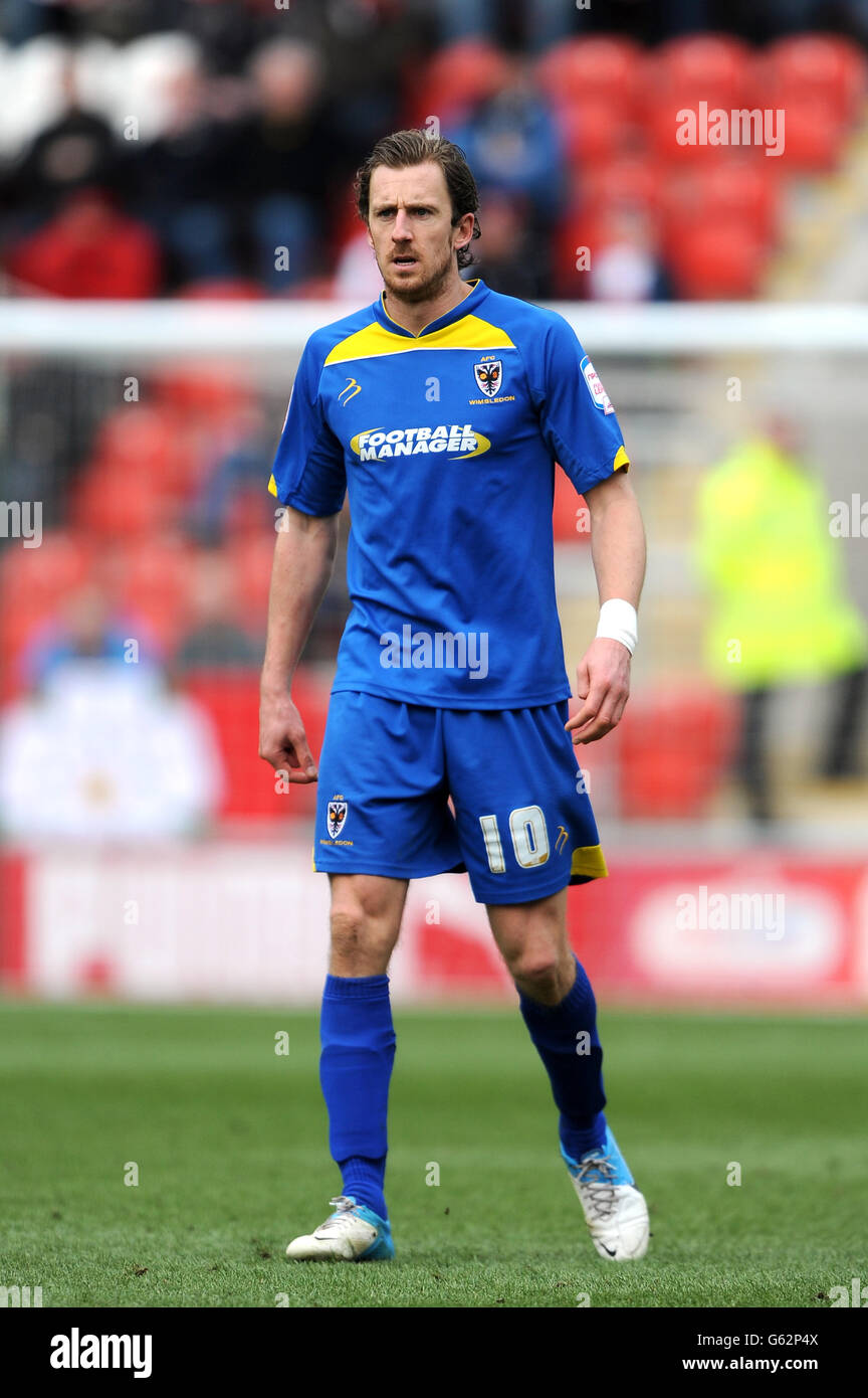 Soccer - npower Football League Two - Rotherham United v AFC Wimbledon ...