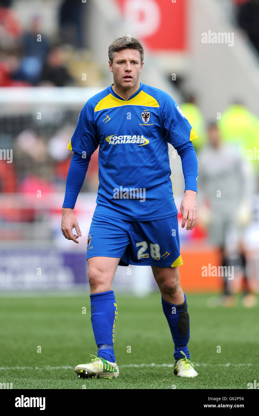 Soccer - npower Football League Two - Rotherham United v AFC Wimbledon ...