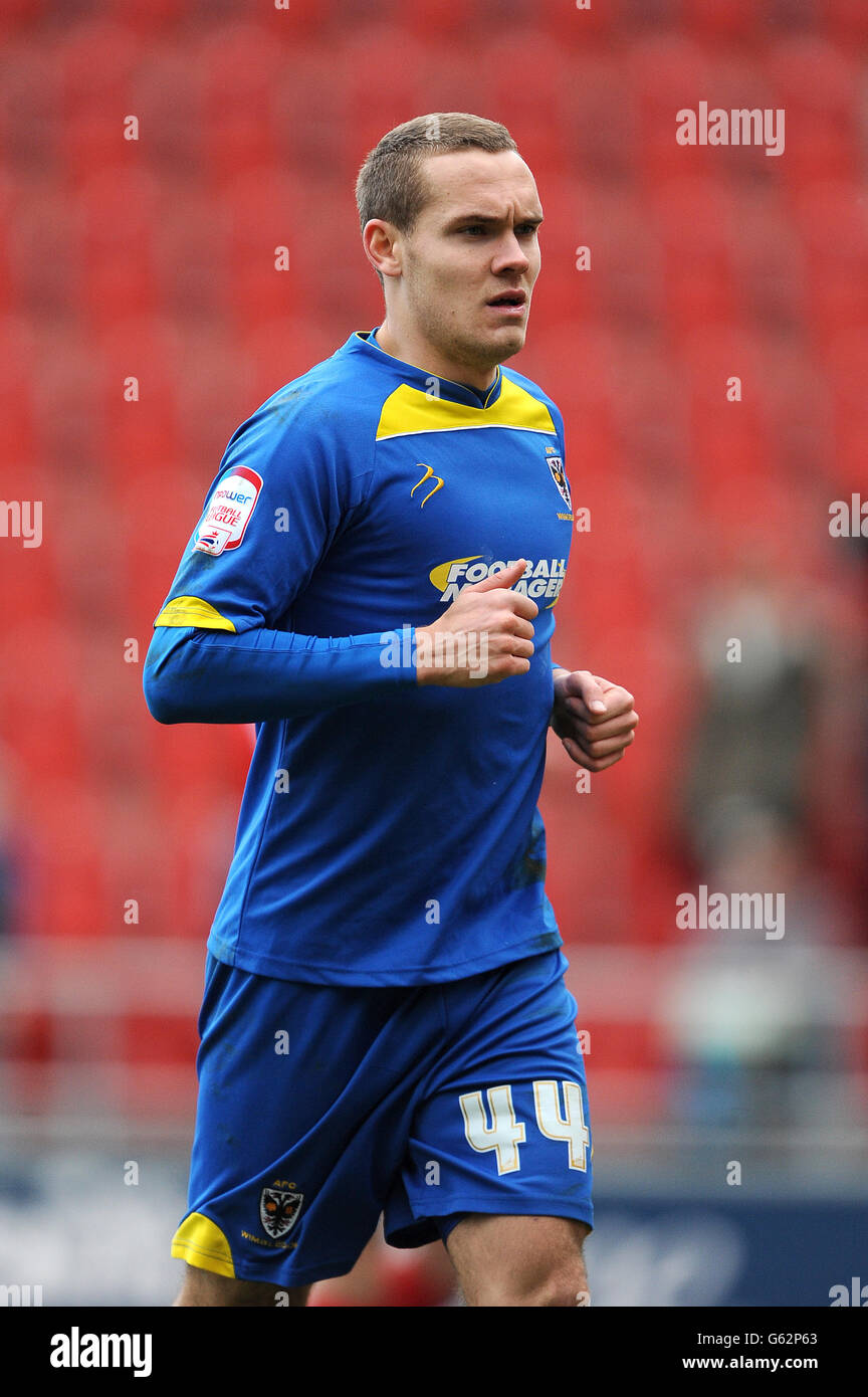 Football half length mid top chris hussey hi-res stock photography and ...