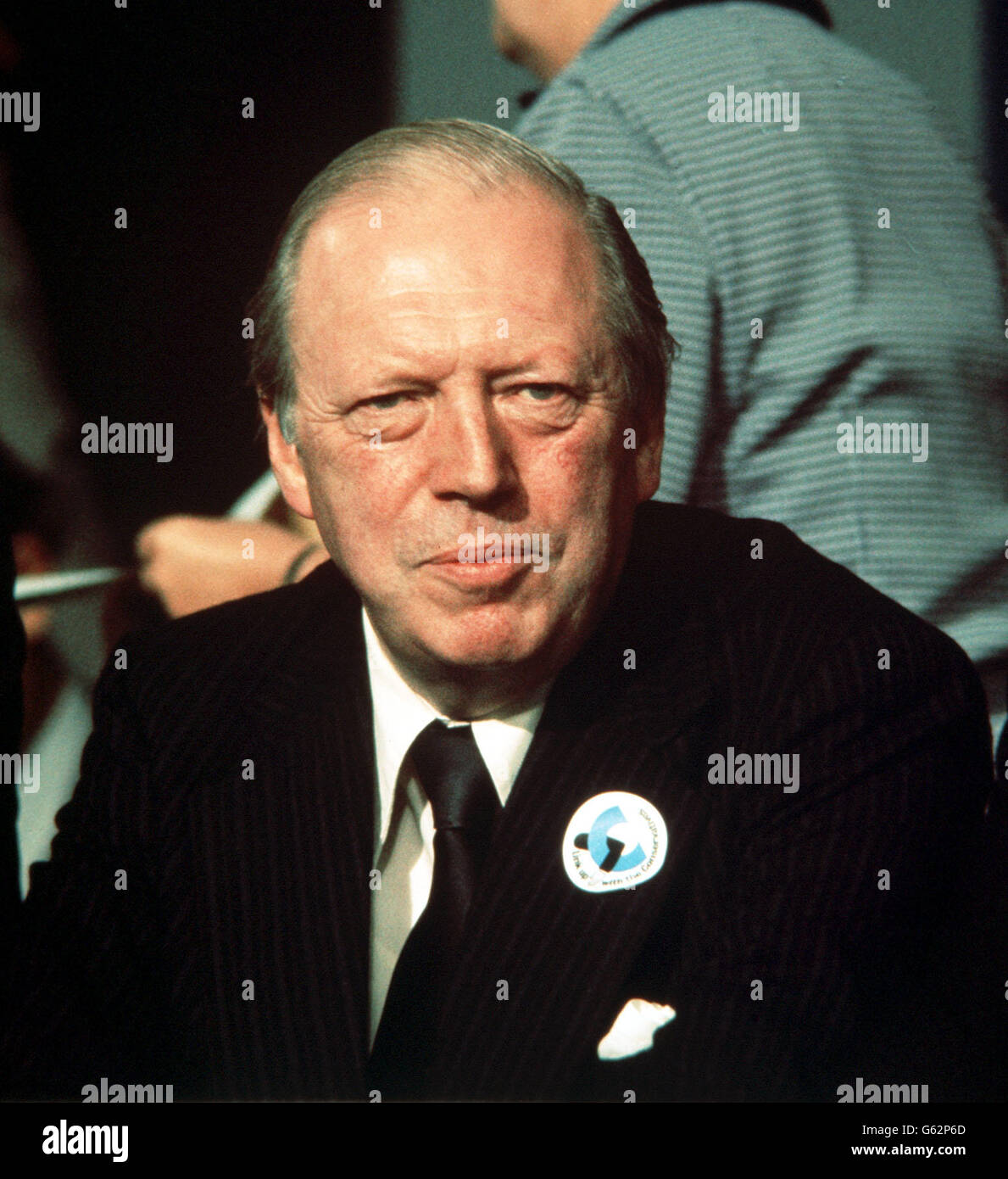 Airey Neave at the Brighton Tory Conference Stock Photo - Alamy