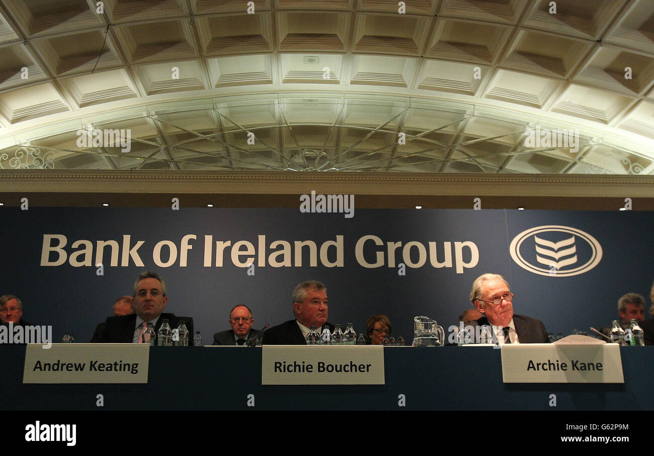 Bank of ireland chief financial officer andrew keating hi-res stock ...